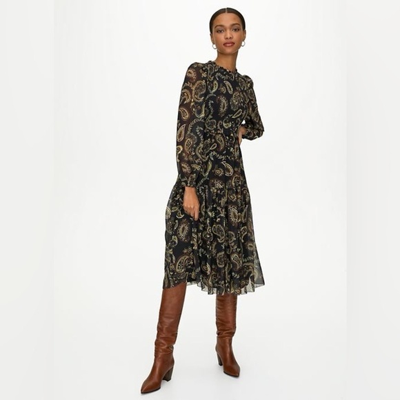 Aritzia | Dresses | Aritzia Rosalyn Midi Dress | Poshmark